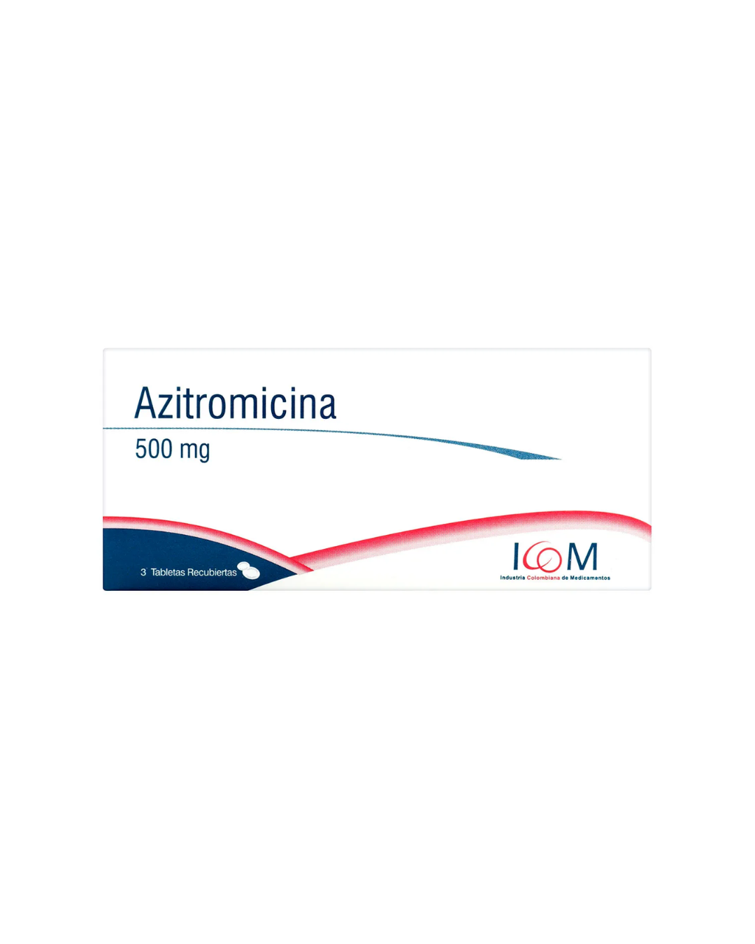 Azitromicina 500 Mg Icom Caja X 3 Tabletas Recubiertas ...