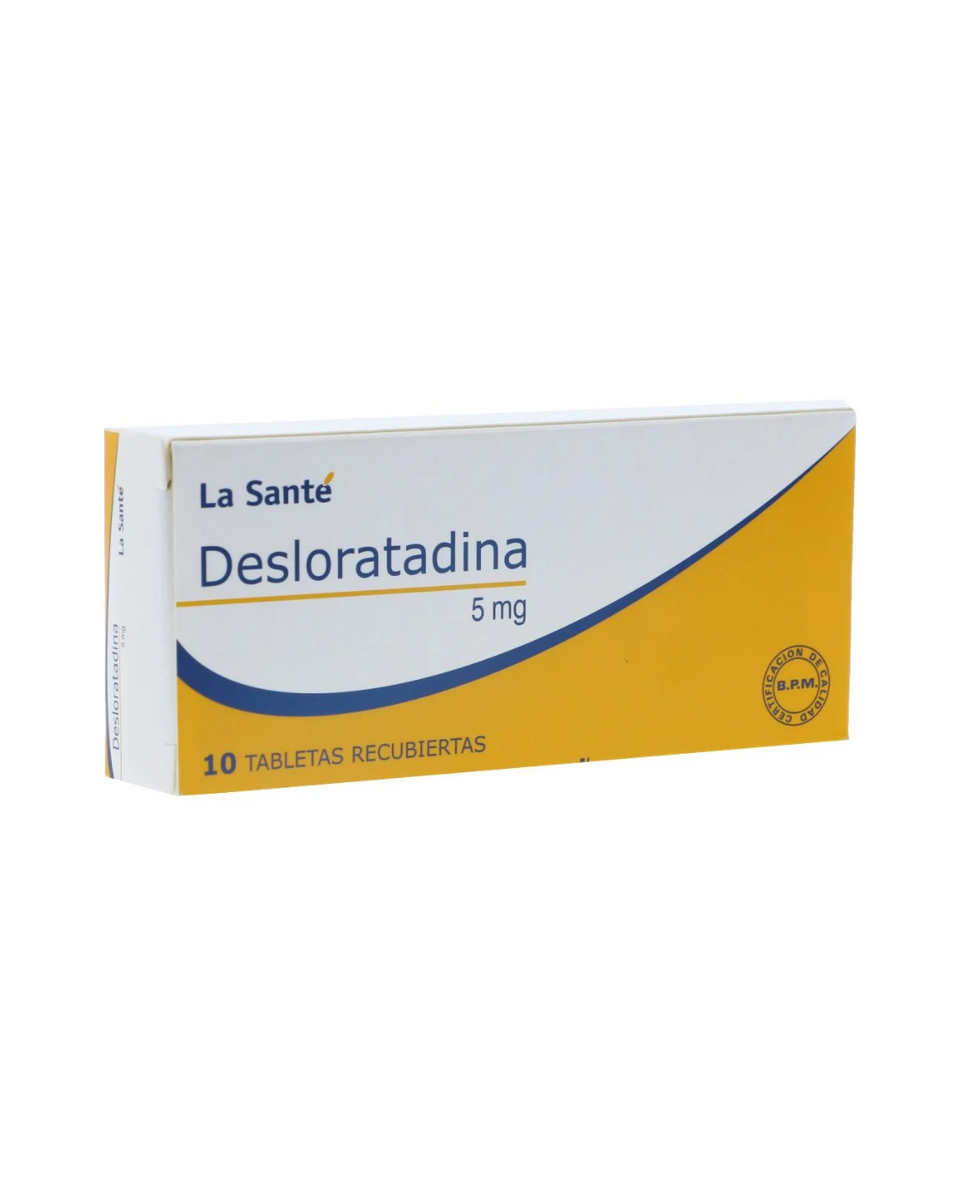 Desloratadina Tabletas Recubiertas 5Mg Caja X 10 – Hiperdrogueria Ramirez