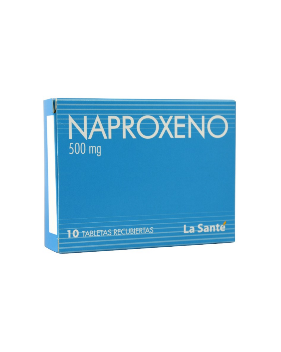 Naproxeno 500 Mg La Sante Caja Con 10 Tabletas Recubiertas ...