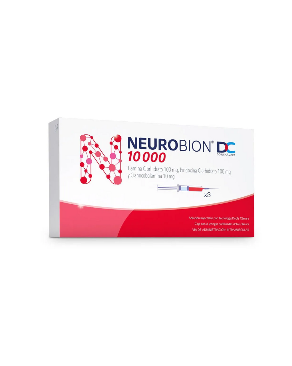 Neurobion Dc 10000 Solucion Inyectable X 3Und – Hiperdrogueria Ramirez